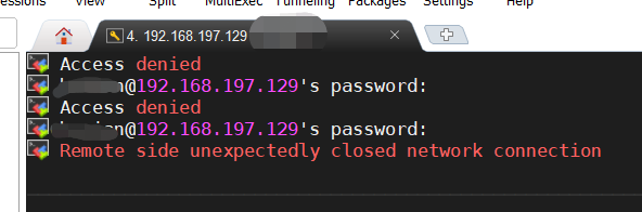 Linux Ssh Access Denied（拒绝访问）解决方案 流年微醺 思维印迹，言志留痕。 
